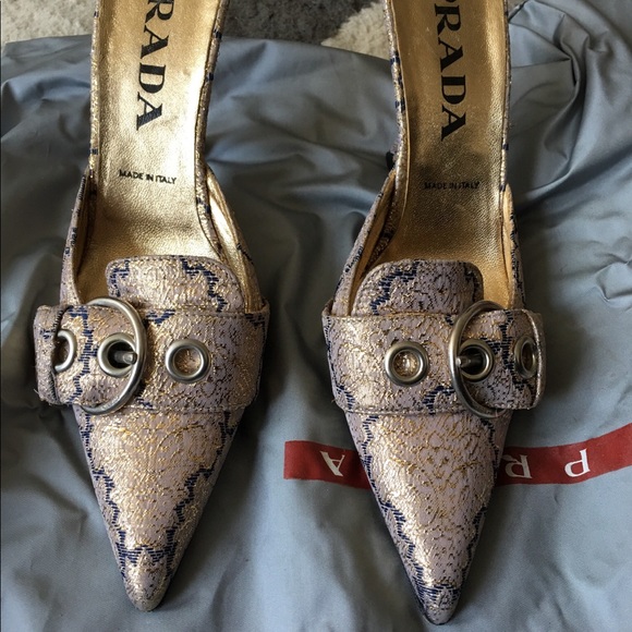 Prada | Shoes | Prada Heels Shoes Middle Eastern Style | Poshmark